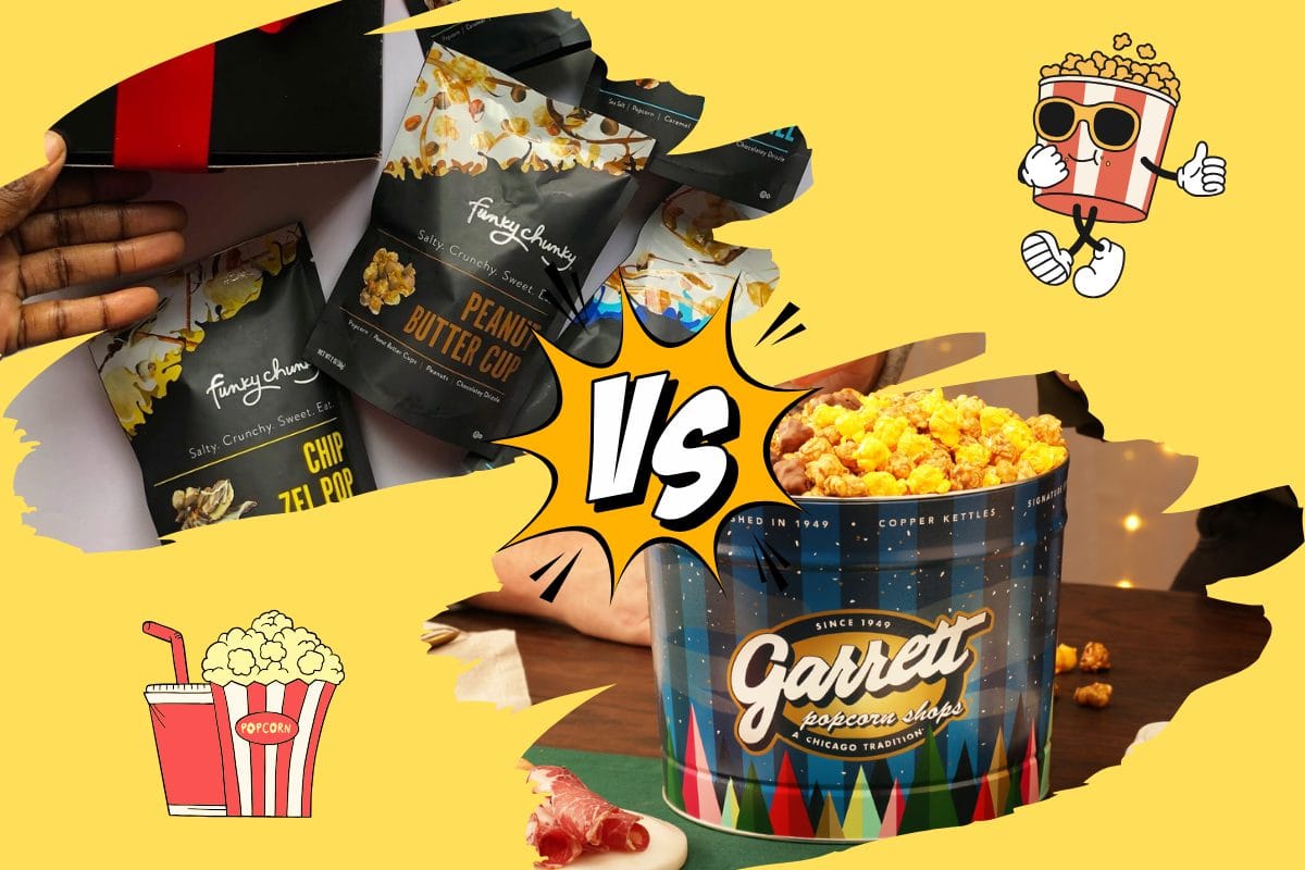 Funky Chunky vs Garrett Popcorn: Who’s Best in Gourmet Popcorn? - CupoSales