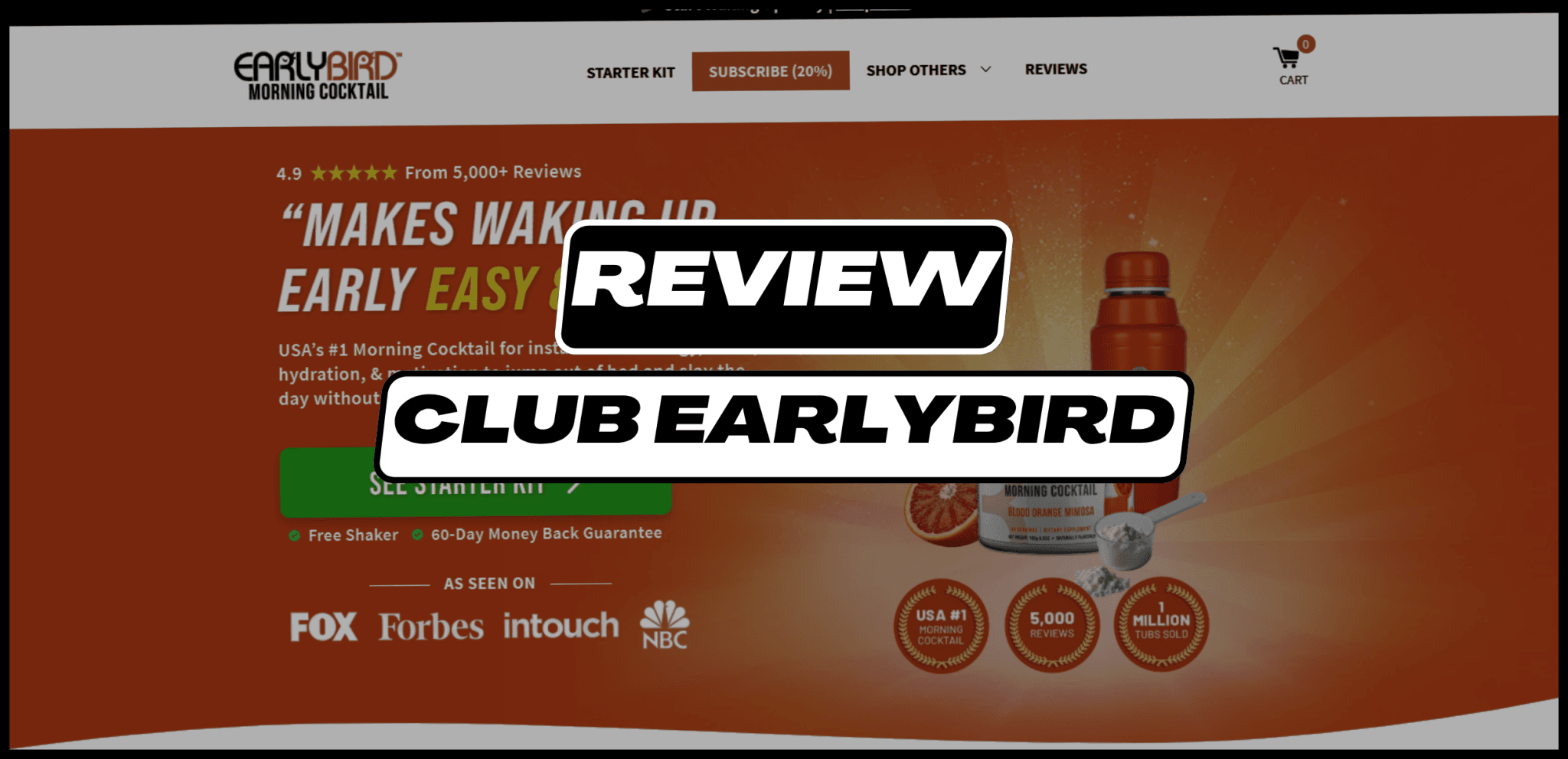 Club Earlybird Review: Is This Morning Cocktail Energy Drink Worth the ...