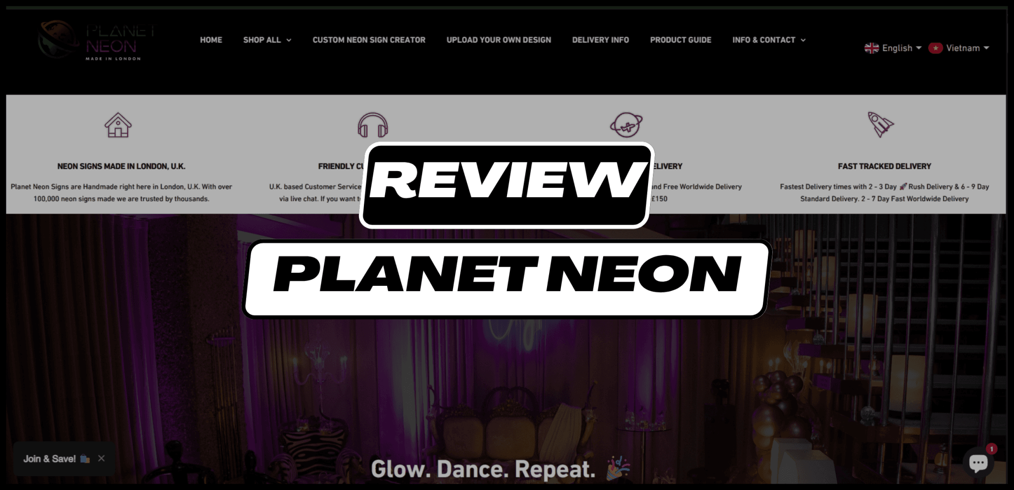 Planet Neon Review: Is This UK-Based Custom LED Neon Sign Company Worth ...