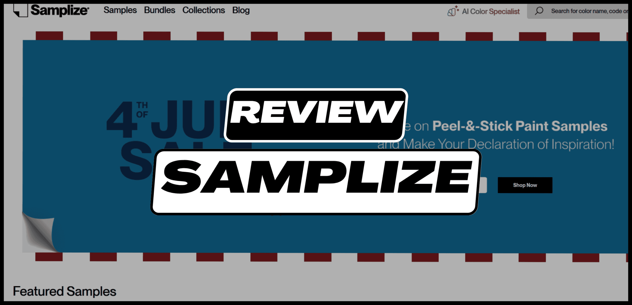 Samplize Review: Revolutionary Peel & Stick Paint Samples Worth Your ...